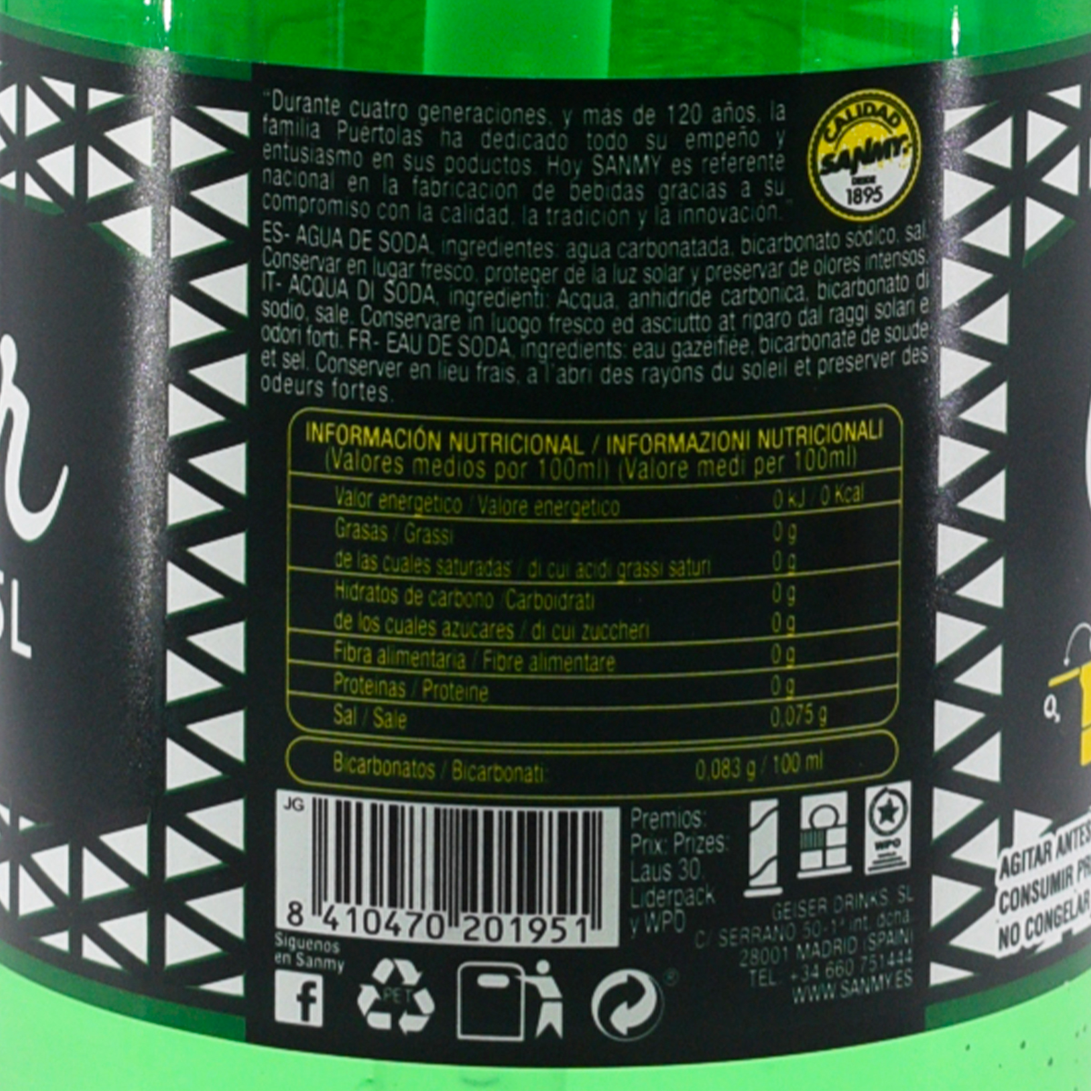 Geiser Sifone Soda 1,5l | Paladini Otello Supermercati