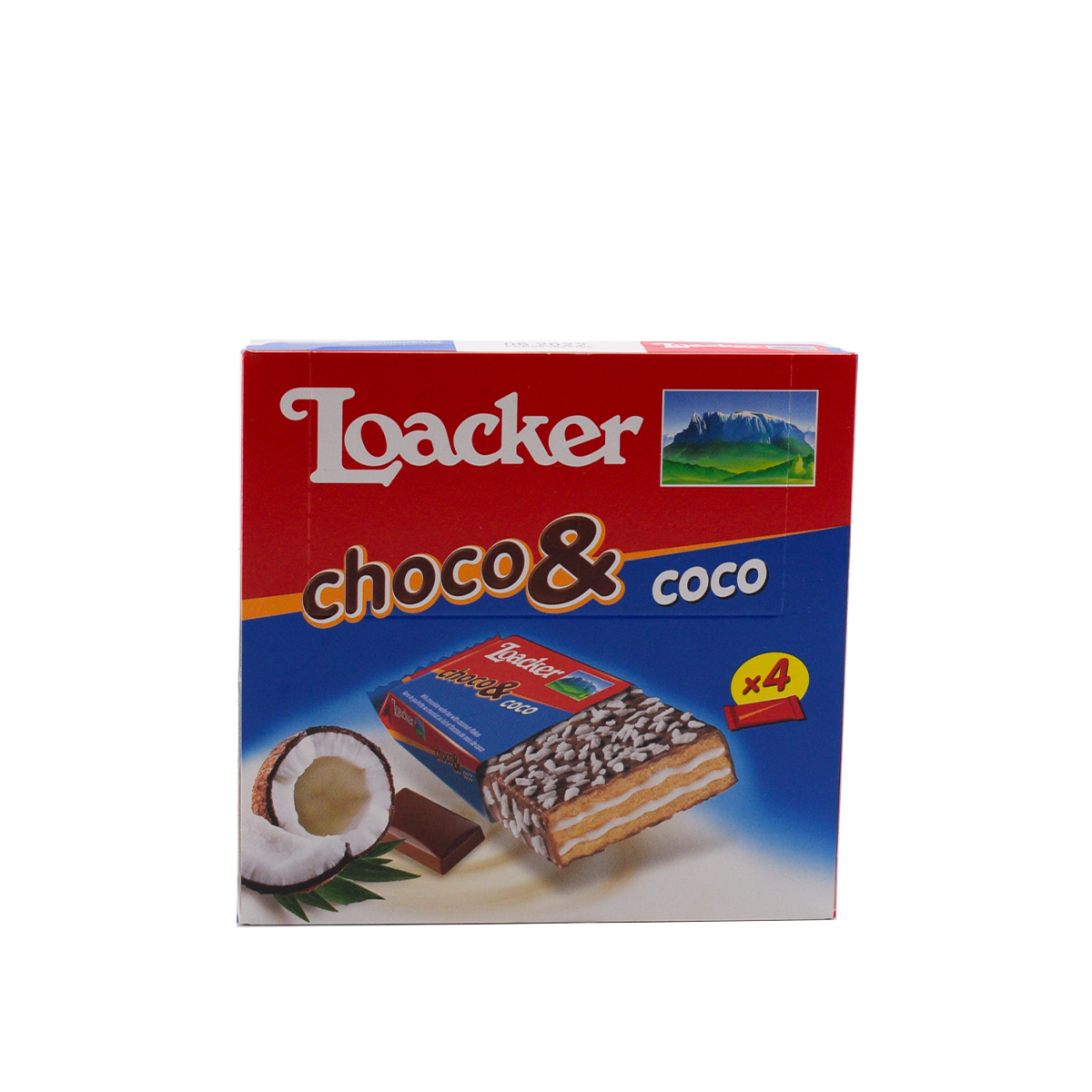 Loacker Snack Choco & Coco 4X22g | Paladini Otello Supermercati