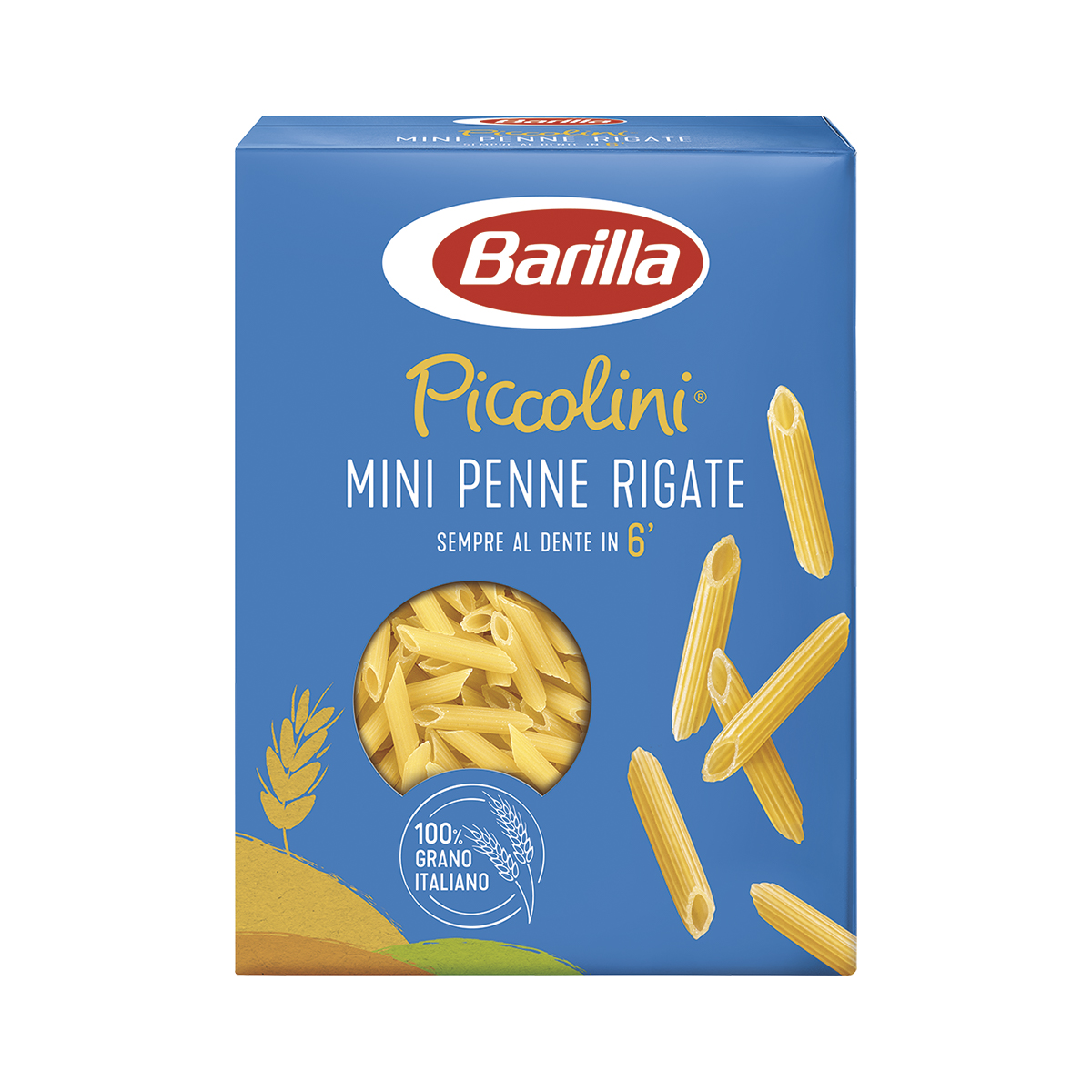 Barilla Piccolini, Mini Penne Rigate, Pasta di Semola di Grano Duro ...