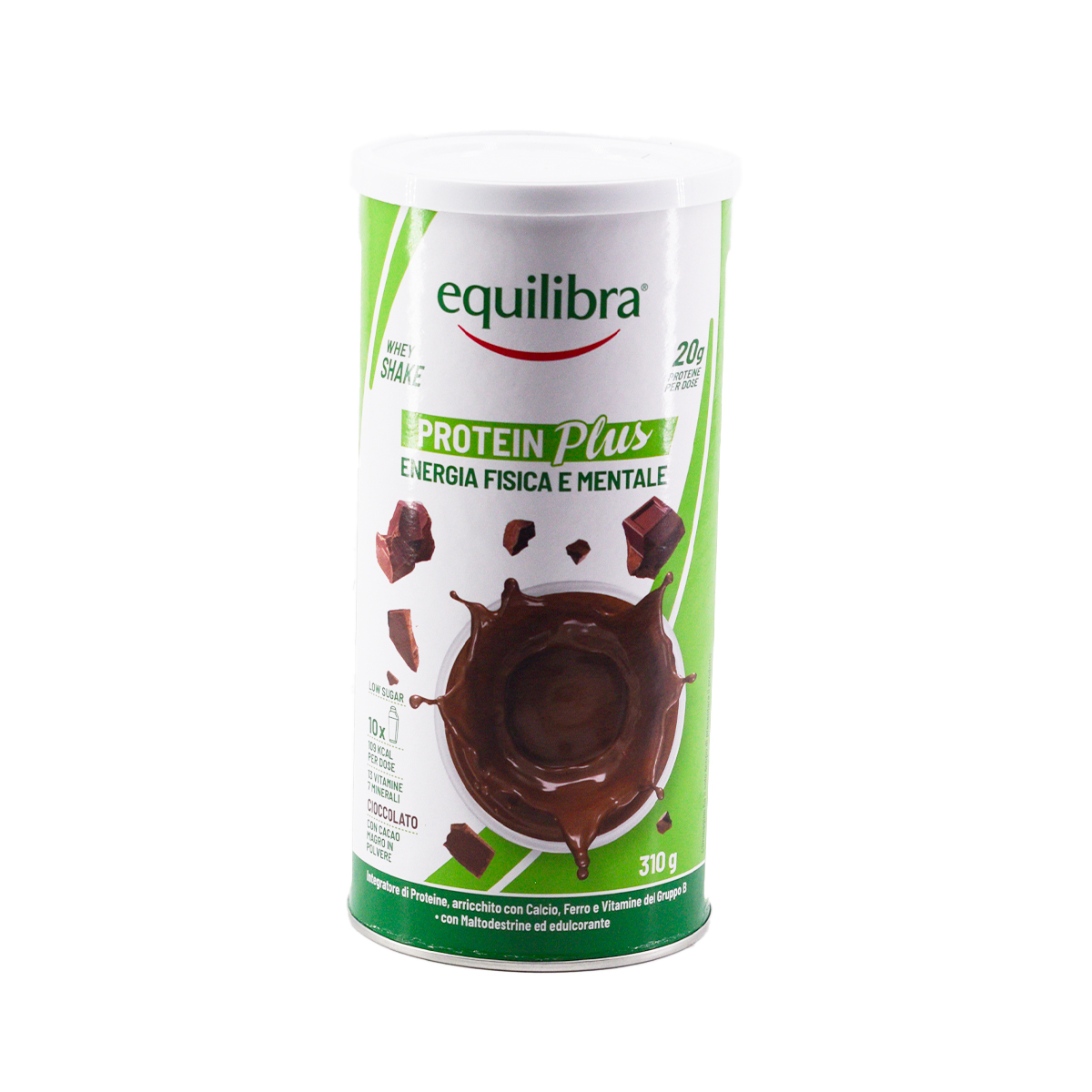 Equilibra Protein Plus Shake Cioccolato 310g | Paladini Otello Supermercati
