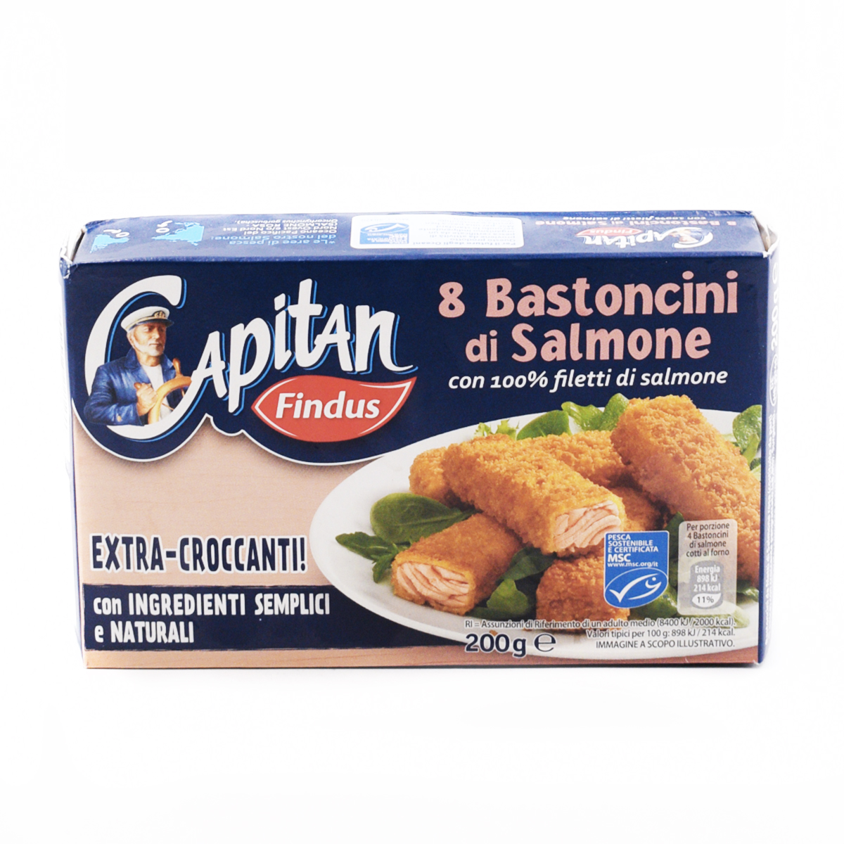 Findus Bastoncini di Salmone 8 pezzi 200g | Paladini Otello Supermercati