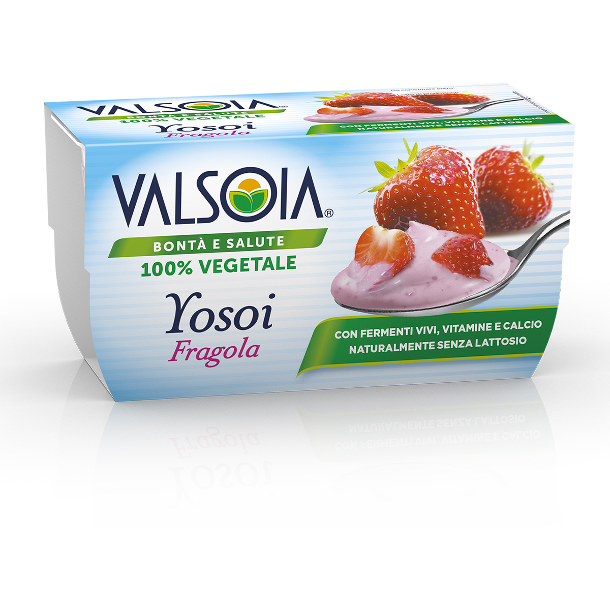Valsoia Yosoi Fragola 2 x 125g | Paladini Otello Supermercati