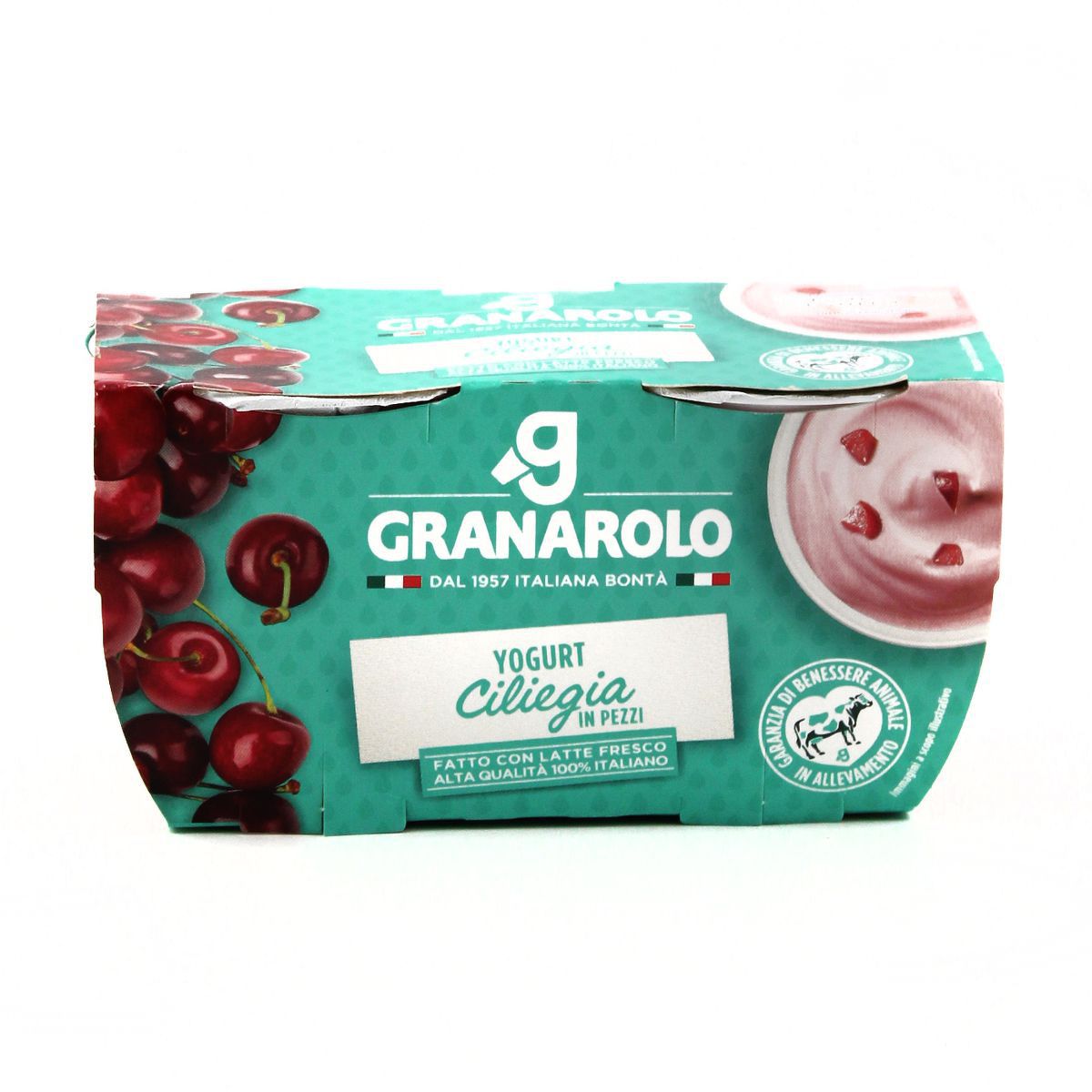 Granarolo Alta Qualità, Yogurt alla Ciliegia 2x125g | Paladini Otello ...