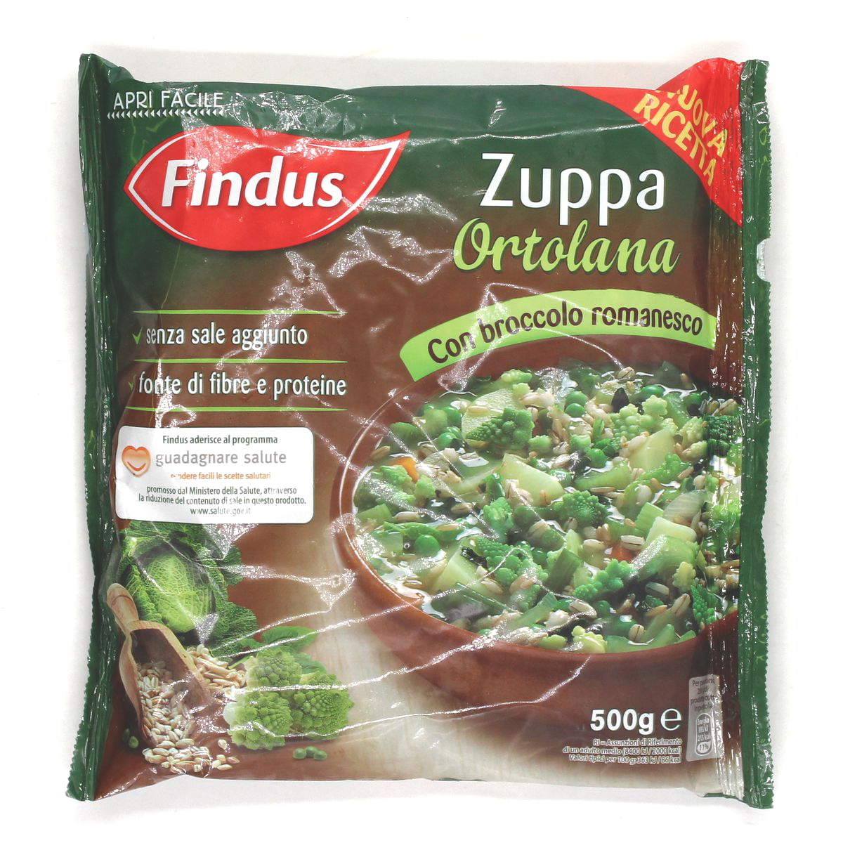 Findus Zuppa Ortolana con Broccolo Romanesco 500g | Paladini Otello ...