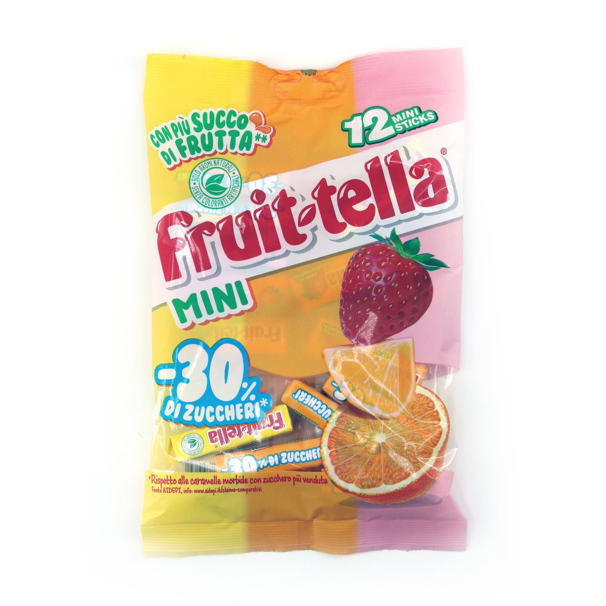 Fruit-tella Mini, Caramelle Morbide, -30% di Zuccheri 144g | Paladini Otello Supermercati