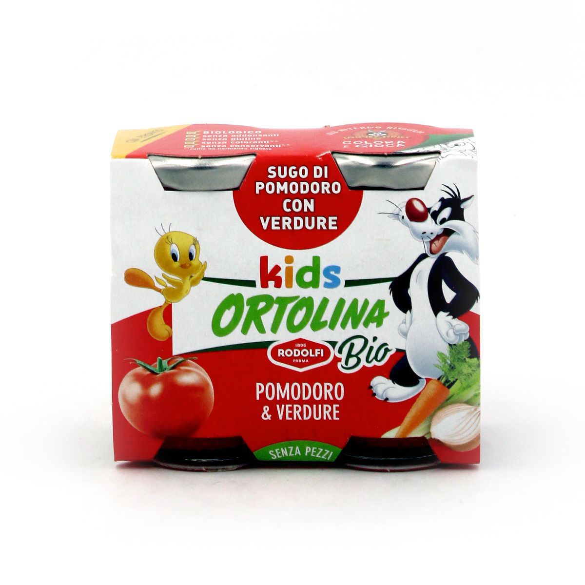 Rodolfi Kids Ortolina, Pomodoro e Verdure 2x100g | Paladini Otello ...