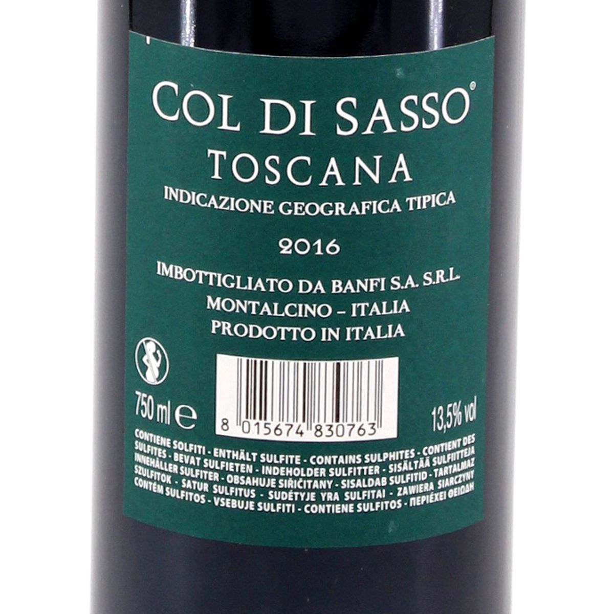 Banfi Col di Sasso Sangiovese Cabernet Sauvignon Igt 0,75l | Paladini ...